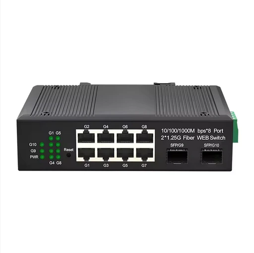 [NS49]Manage 8P Giga Industrial Poe Switch (2SFP) | NaMLaK PH